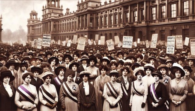 Why Did Edwardian Era Suffragettes Wear Protest Attire? - Star Struck Panda